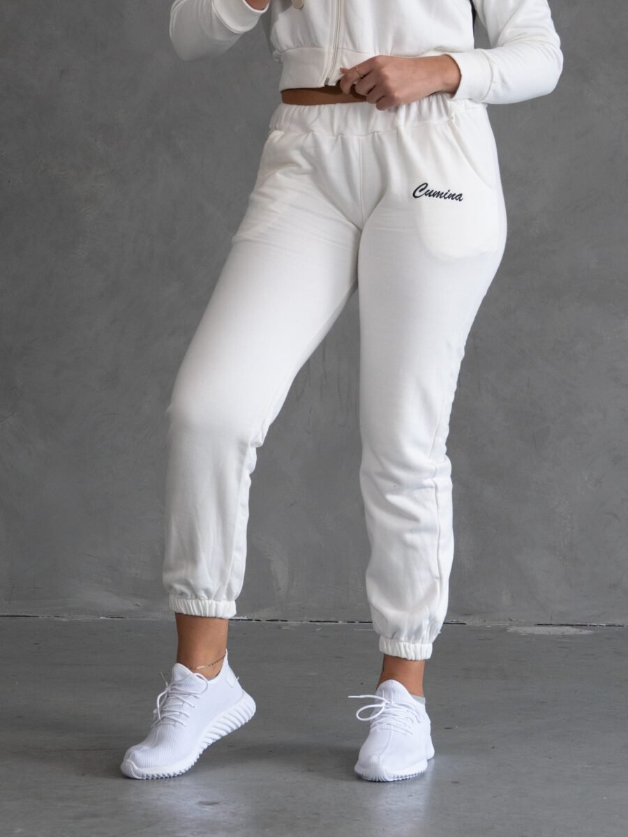 Jogger Blanco Box | Mujer - Ezzeta Company