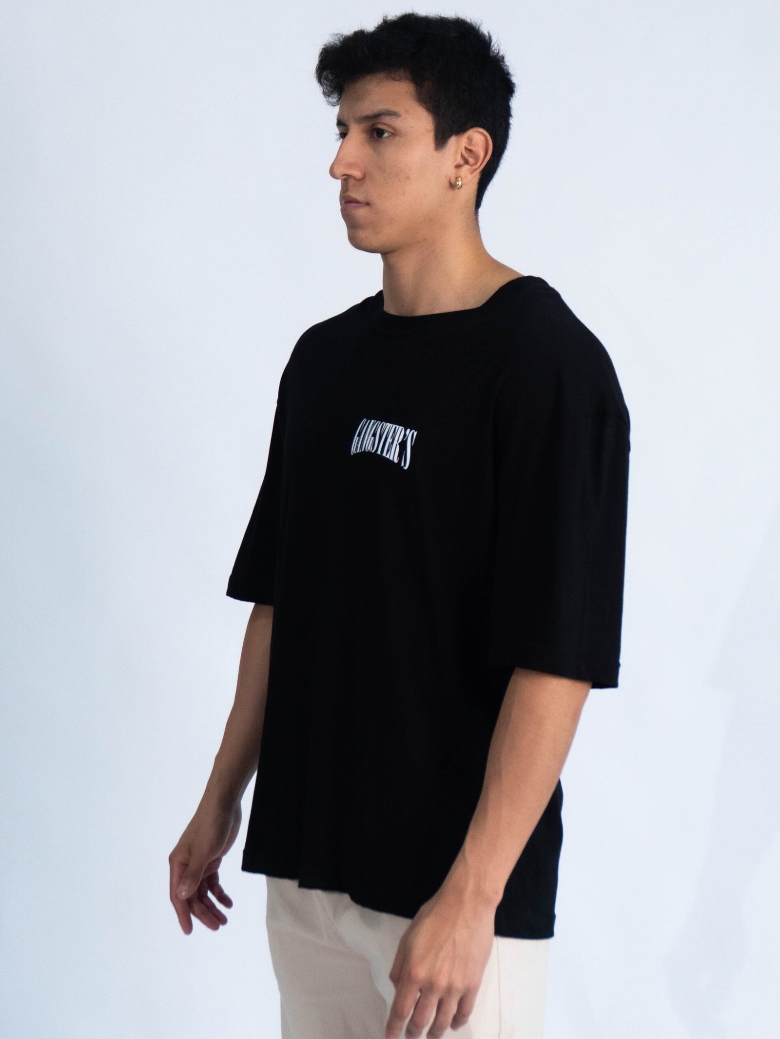 Polo Negro Gángster | Hombre - Ezzeta Company