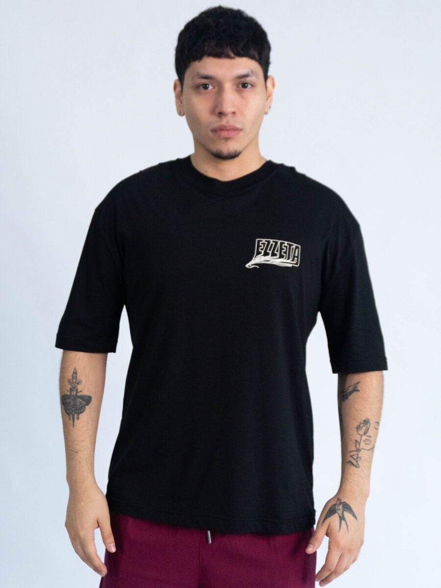 Polo Negro Poub | Hombre - Ezzeta Company